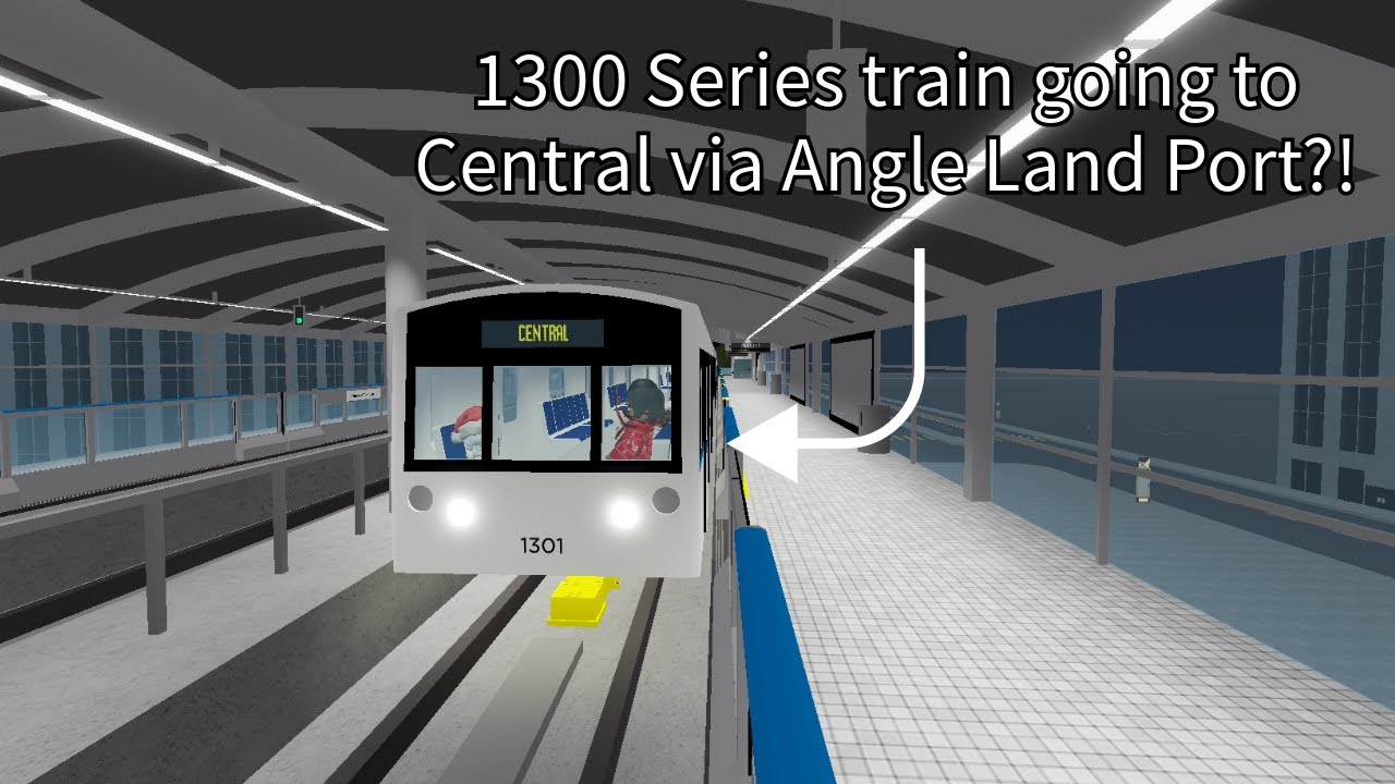 Roblox Delta Line Project | 1300 Series train via Central Line ...