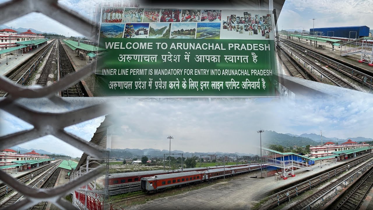 Naharlagun Itanagar Railway Station so beauty😊#northeastindia ...