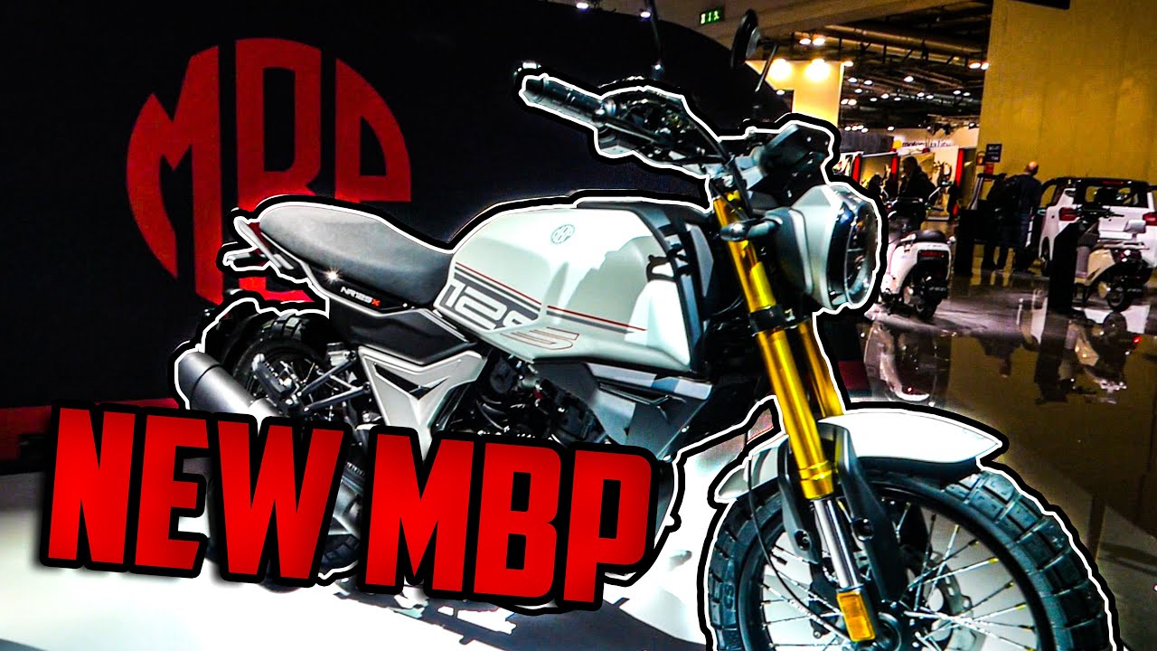 NEW MBP NR125X | NR125 | F125 | T125 2023 - Eicma 2022 - YouTube