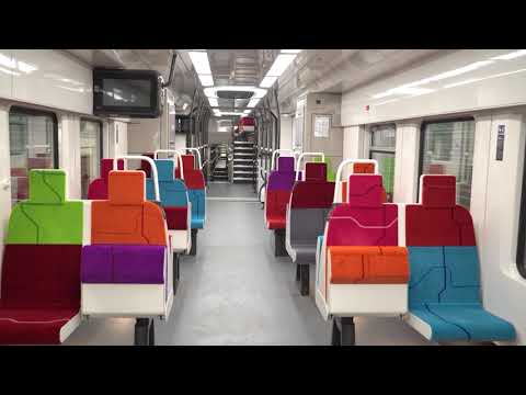 Visitez l'intérieur du RER Nouvelle Génération - YouTube