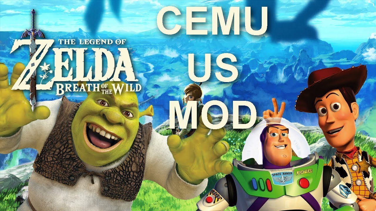 SHREK-HINOX-MOD 🔷 ZELDA: BREATH OF THE WILD CEMU MOD #2 | HD Deutsch ...