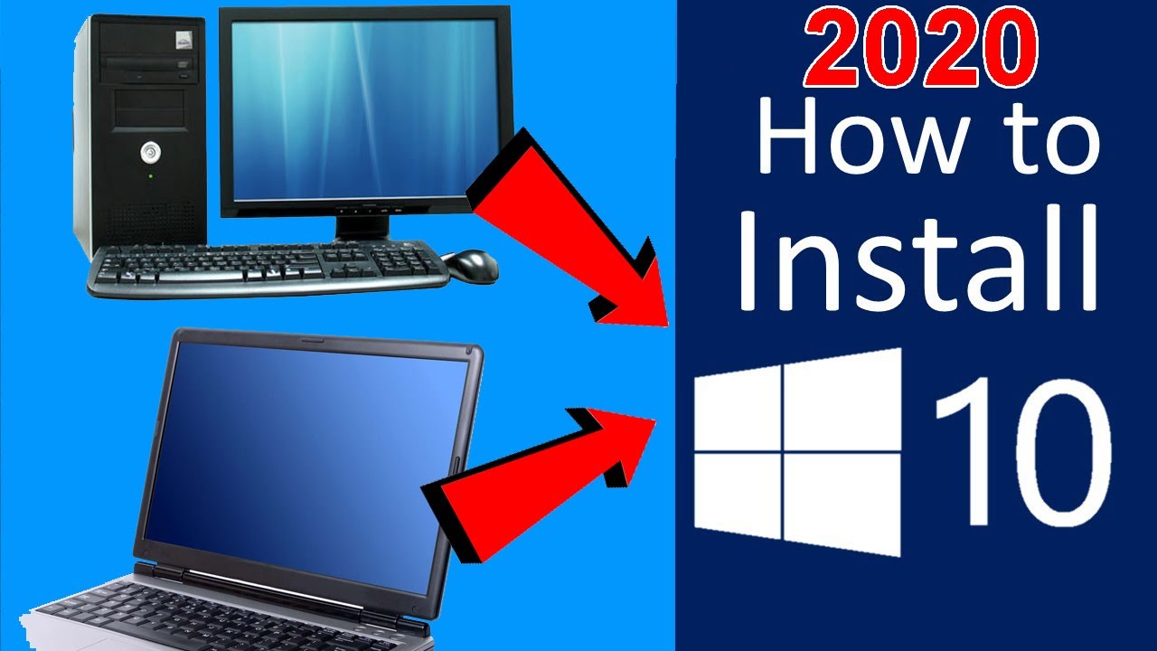 How To Install Window 10 In Any Pc or Laptop | Installing Window In ...