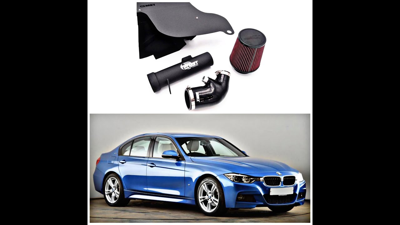 4K // DIY Installation of MST Air Intake Kit for BMW F30 330e (with ...