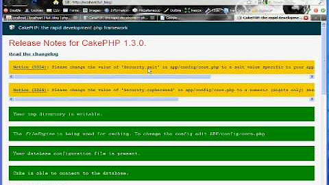 Cakephp Blog Tutorial - YouTube