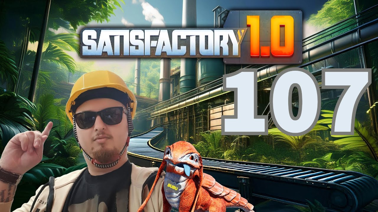 #ep107 Mega Factory | Satisfactory 1.0 Gameplay Live-cut - YouTube