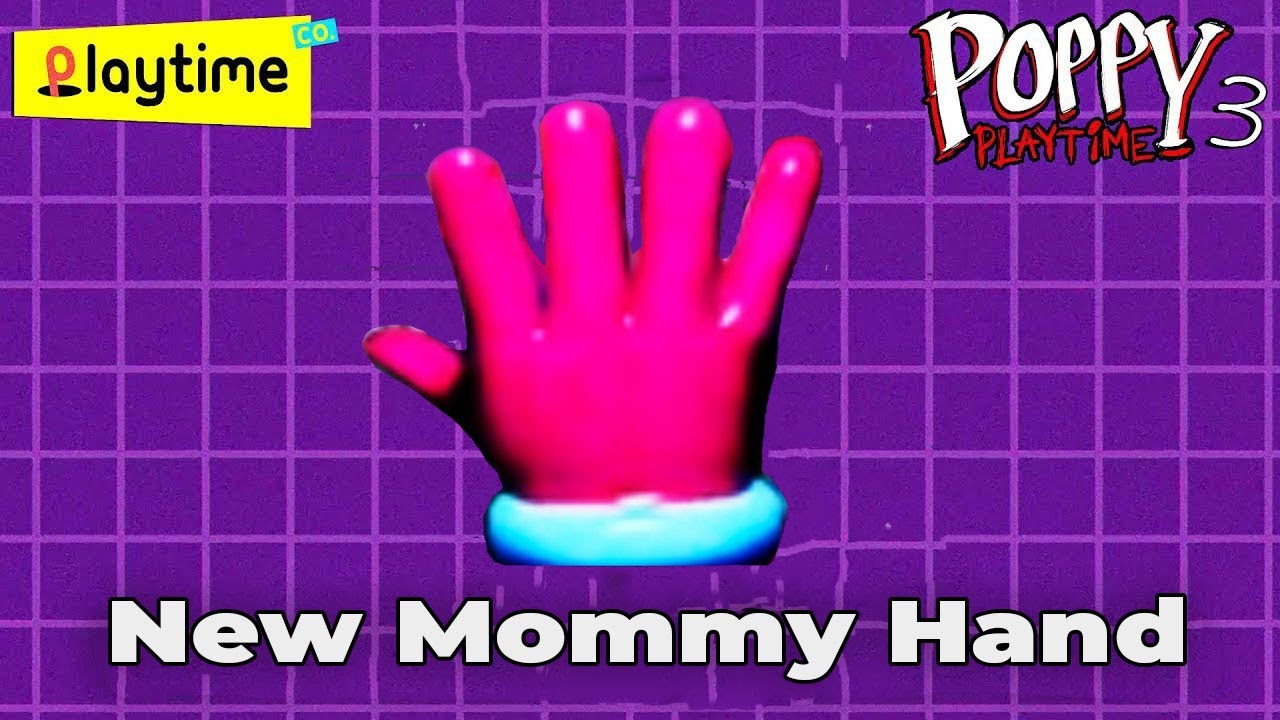 Poppy Playtime Chapter 3 New Mommy Long Legs hand VHS Tape - YouTube