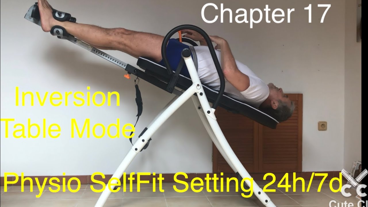 Inversion Table with Arrest Bat position for week daily use to core ...