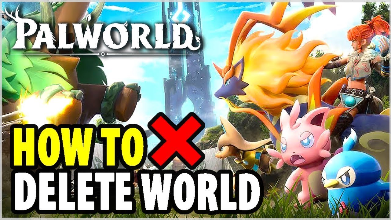 How To Delete World in Palworld - YouTube