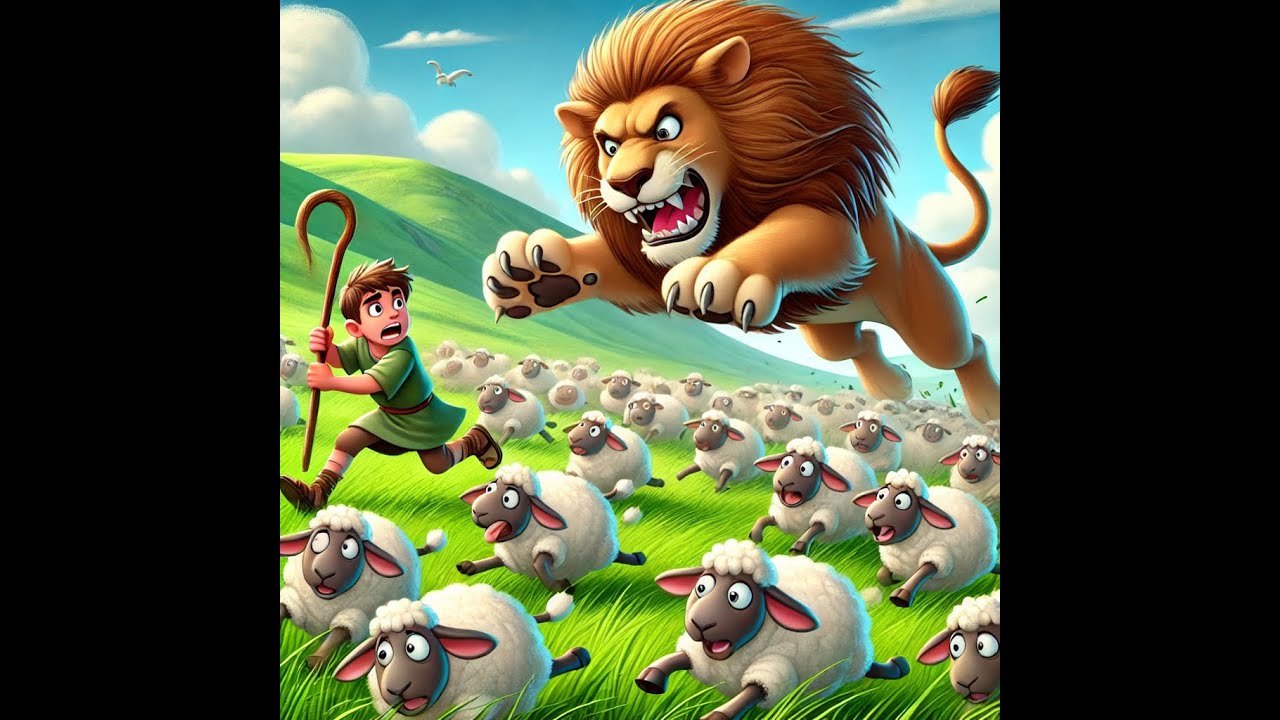 The Lion and the Liar: A Shepherd Boy’s Journey to Honesty | Moral ...