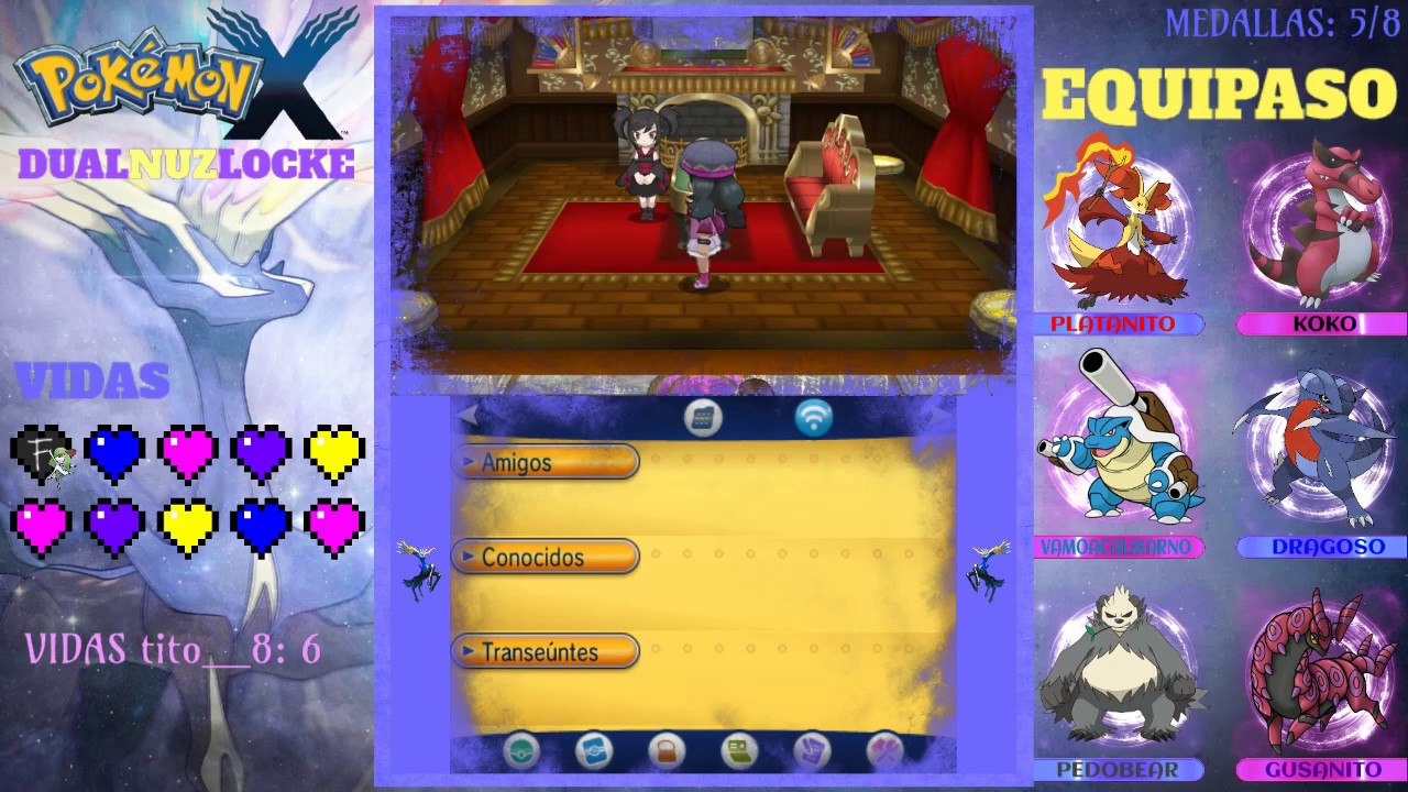 Pokémon X DualNuzLocke con tito__8 //EP. 12 - YouTube