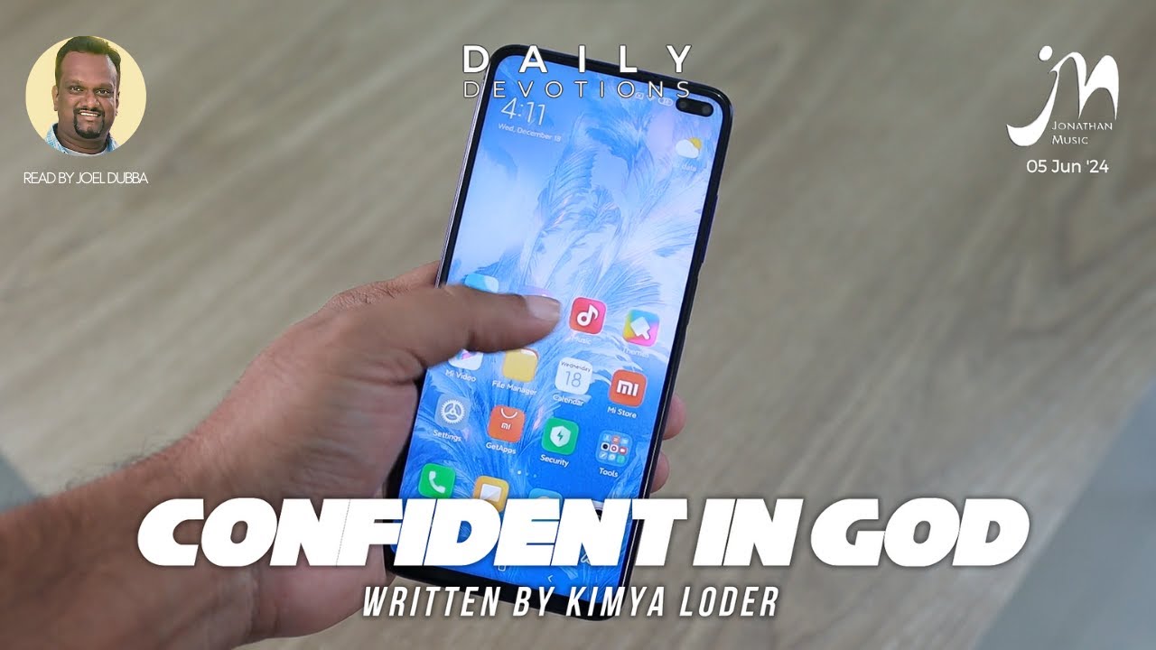 CONFIDENT IN GOD | DAILY DEVOTIONS | 05 JUN 2024 - YouTube