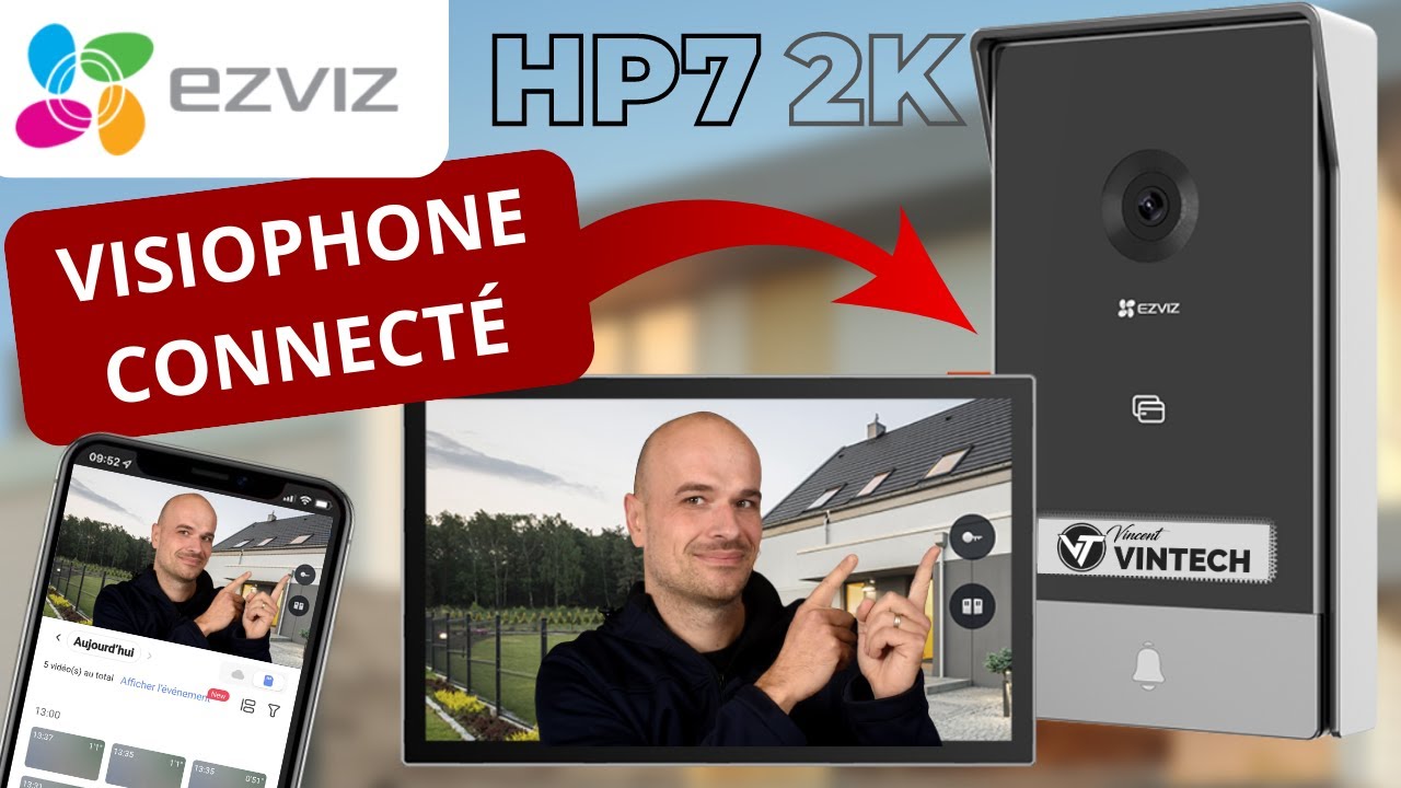 VISIOPHONE (sonnette) CONNECTÉ qui déverrouille votre portail à ...