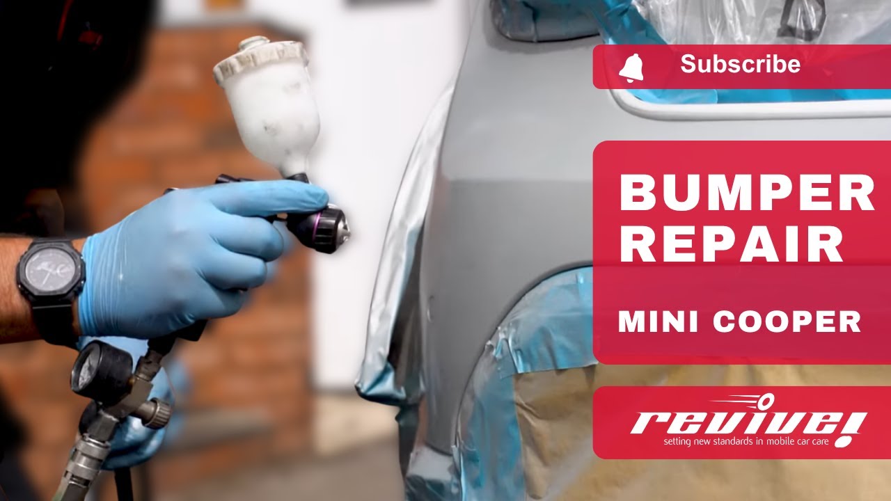 Mini Cooper - Bumper Repair by Revive! UK - YouTube
