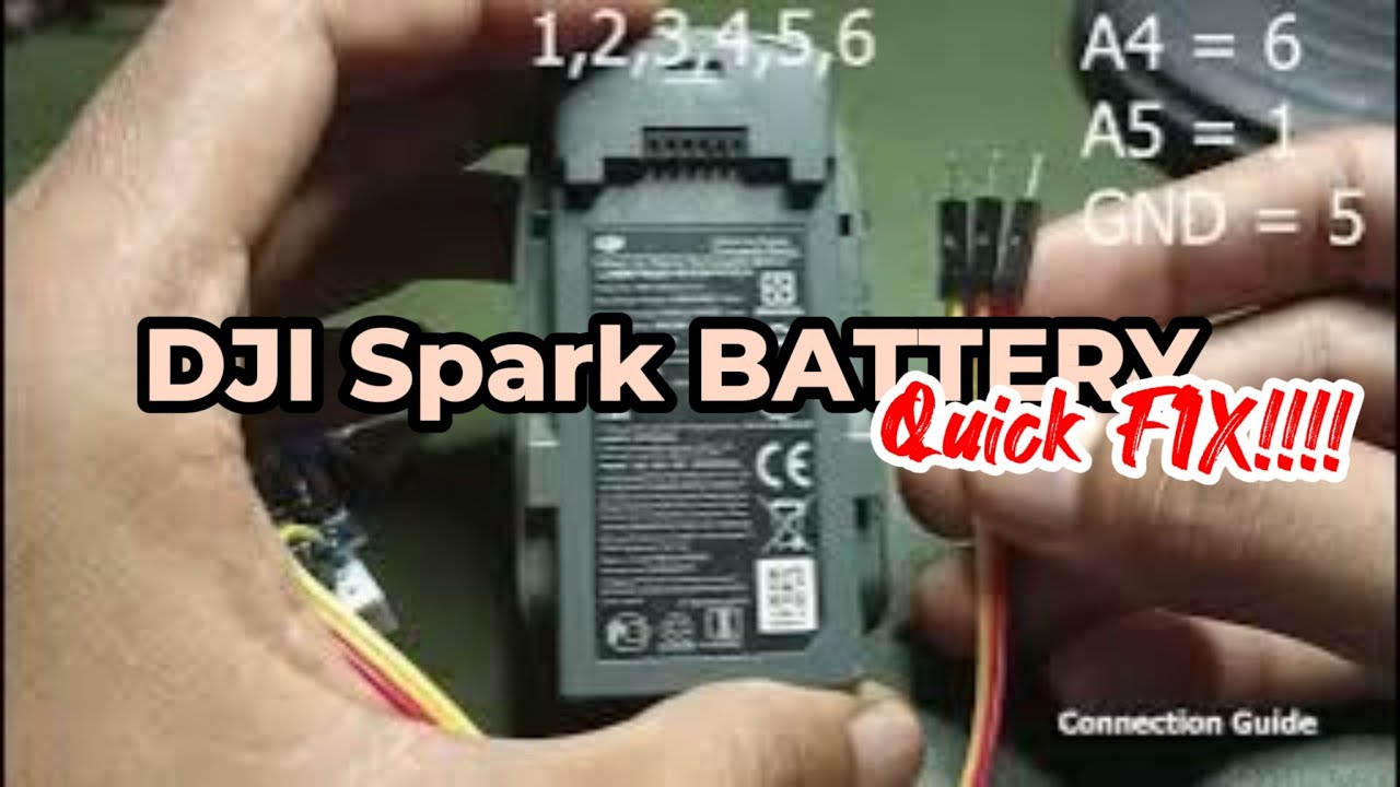 EASY DJI Spark and Mavic Battery Relair Using Arduino Nano - YouTube