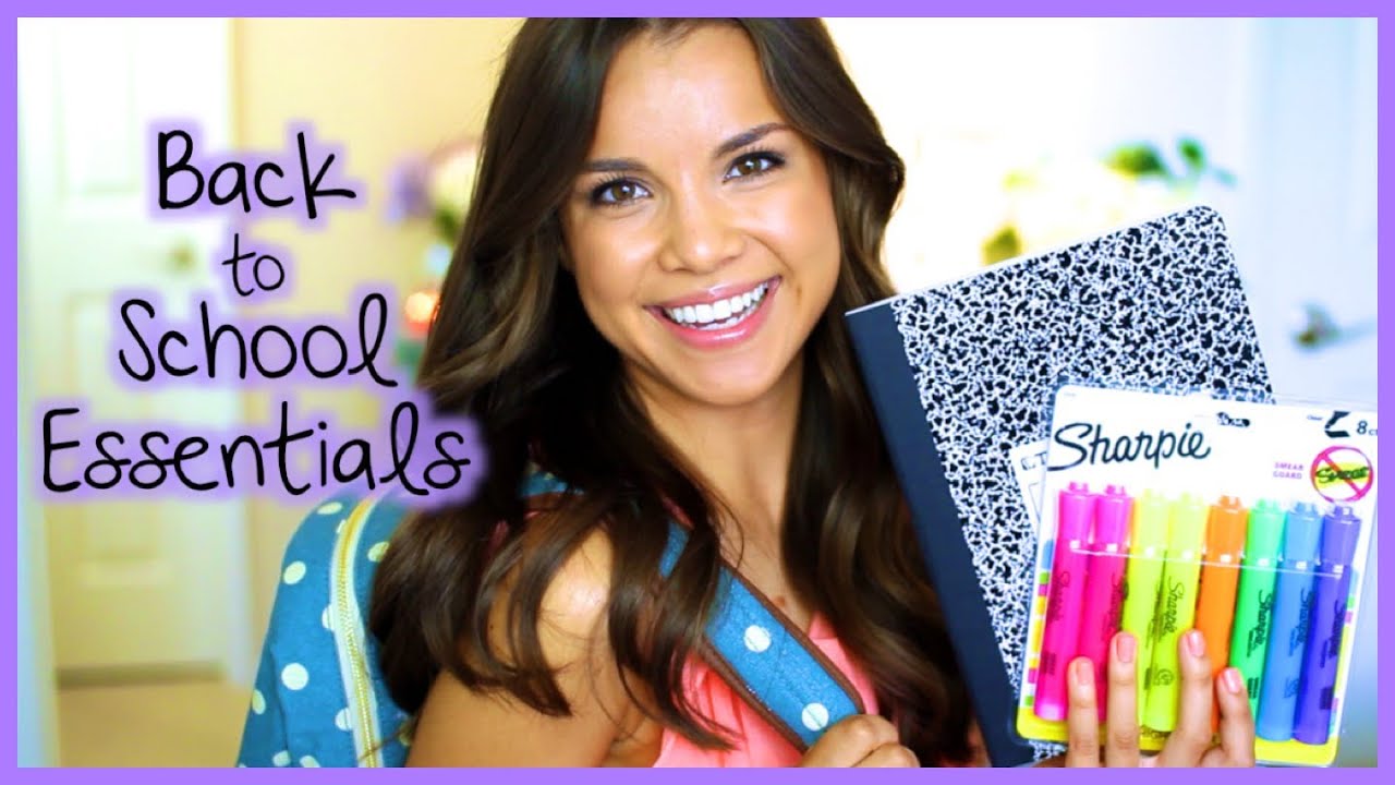 Back To School Essentials + GIVEAWAY!! - YouTube