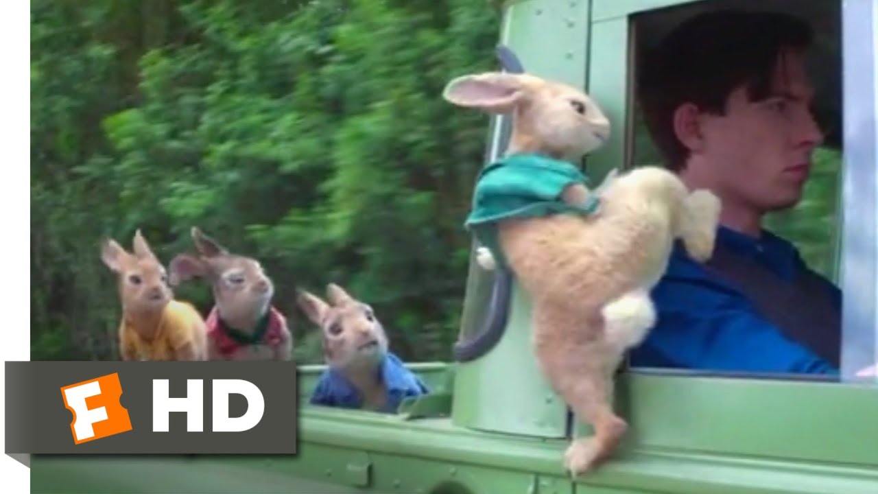 Peter Rabbit - Wet Willy Rescue Scene | Fandango Family - YouTube
