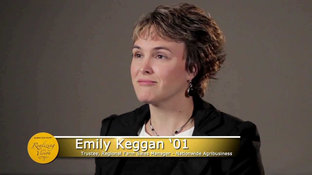 Delaware Valley College - Realizing the Vision: Emily Keggan 1 - YouTube