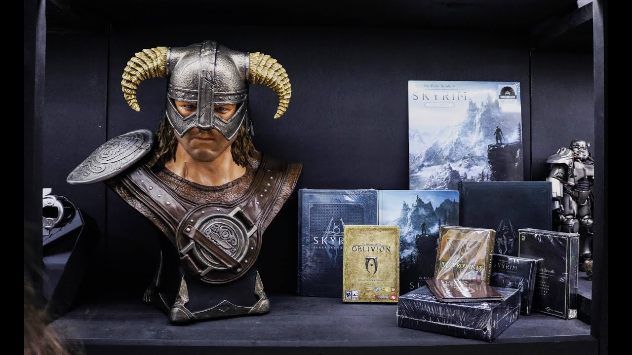 Skyrim Life size Dragonborn Bust By Gaming Heads Unboxing Review skyrim-life-size-dragonborn-bust-by-gaming-heads-unboxing-review
