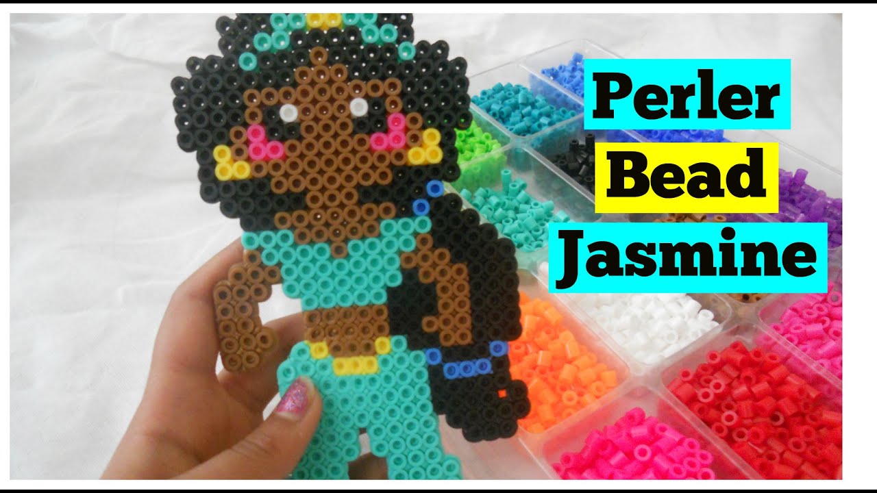Perler Princesses Ep. 1- Jasmine!!! - YouTube