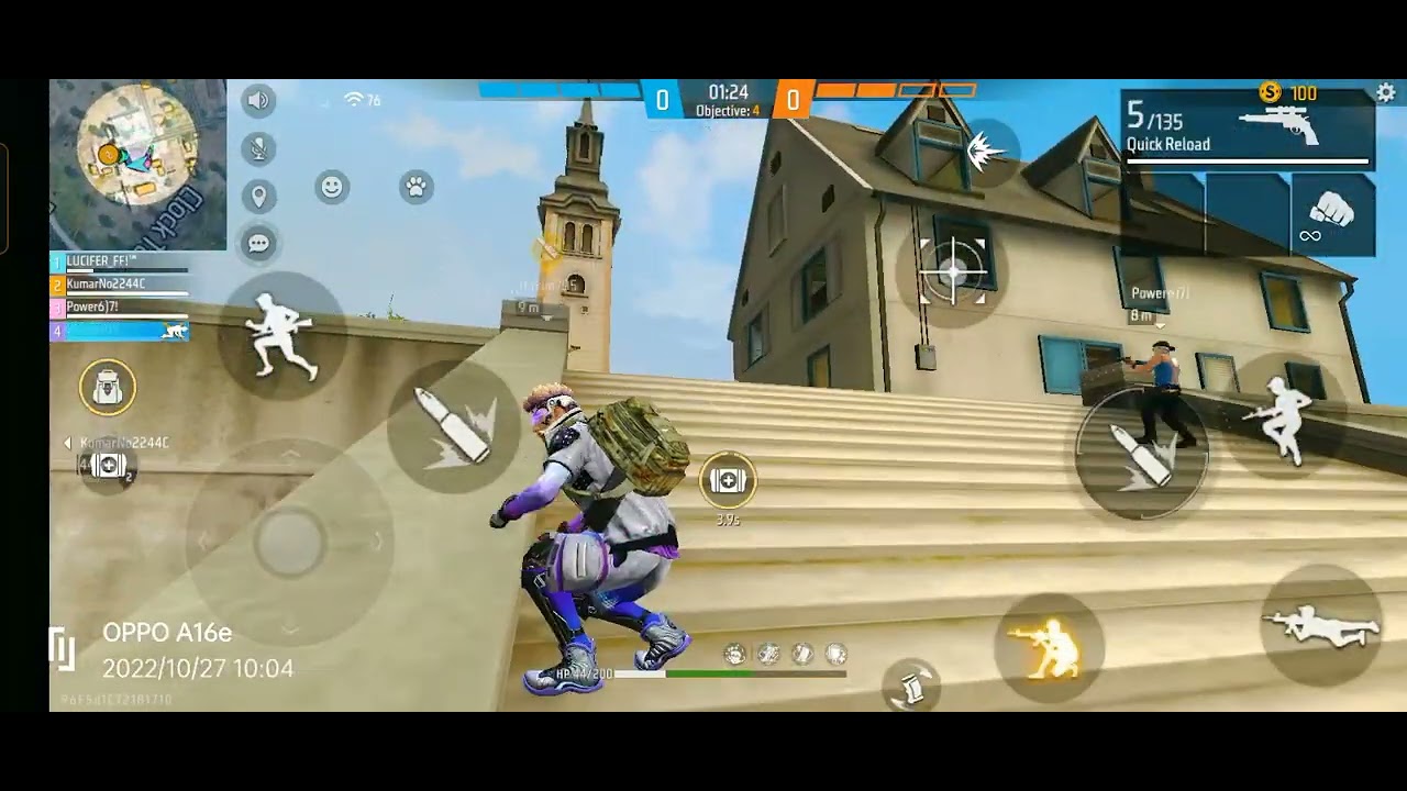 simple free fire 🔥 style - YouTube