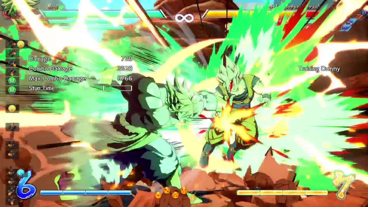 DBFZ: Broly Gigantic Meteor Loop Anywhere On Screen using Android 16 ...