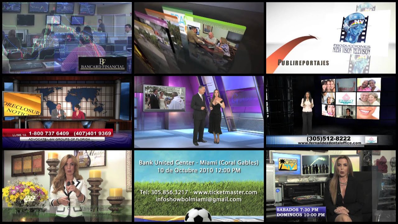Nueva Vision TV Demo - YouTube