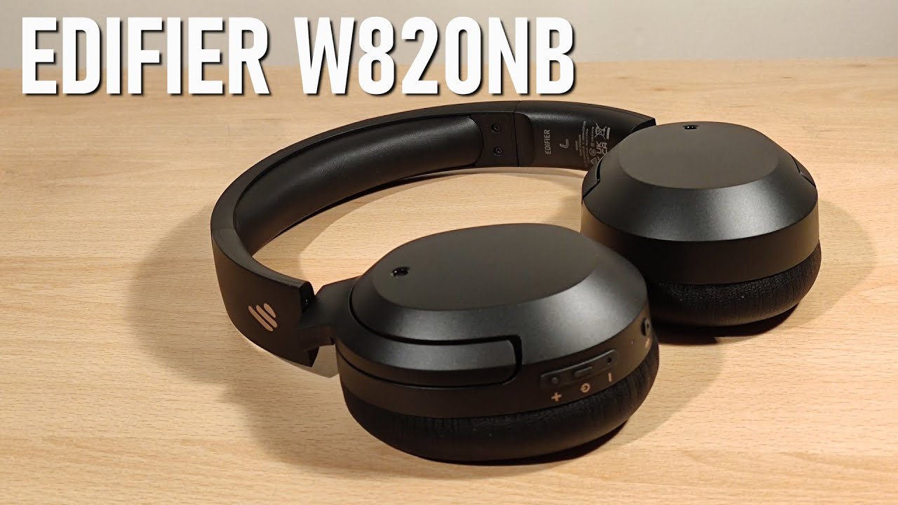 Edifier W820NB Review - HI-RES, ANC and AMBIENT For $60 - YouTube