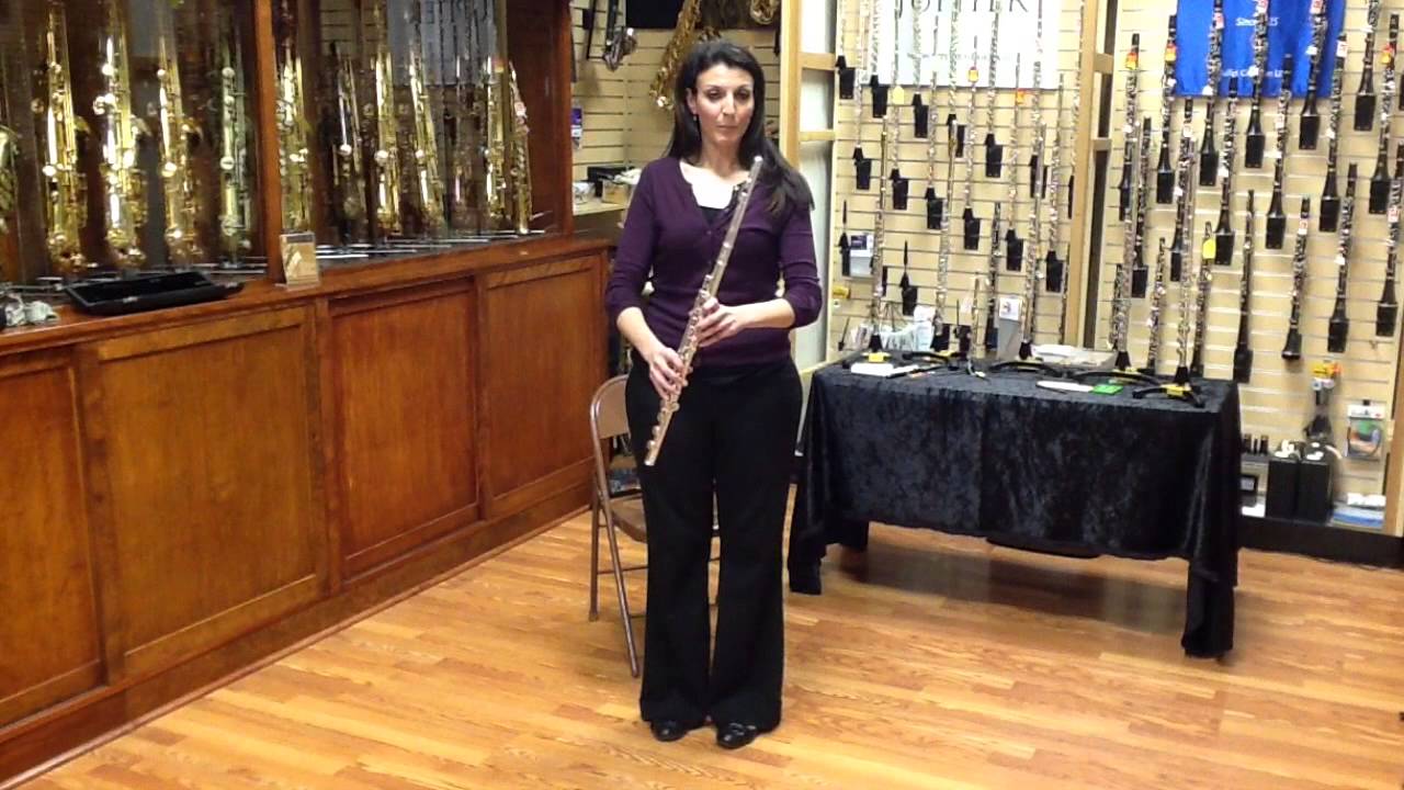Flute: Hand Position and Posture - YouTube