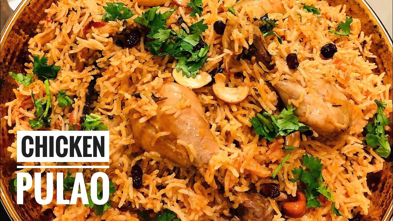 One Pot Chicken Rice | Chicken Pulao | Delicious & Simple Pulao ...