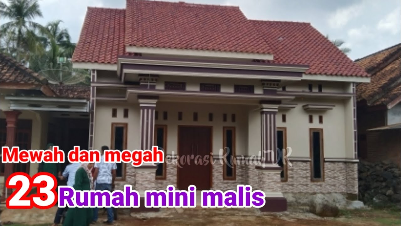 23 contoh rumah mini malis - YouTube