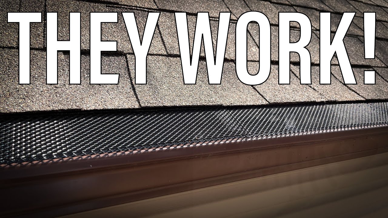 Gutter Guard Install Hack - Easy DIY - YouTube