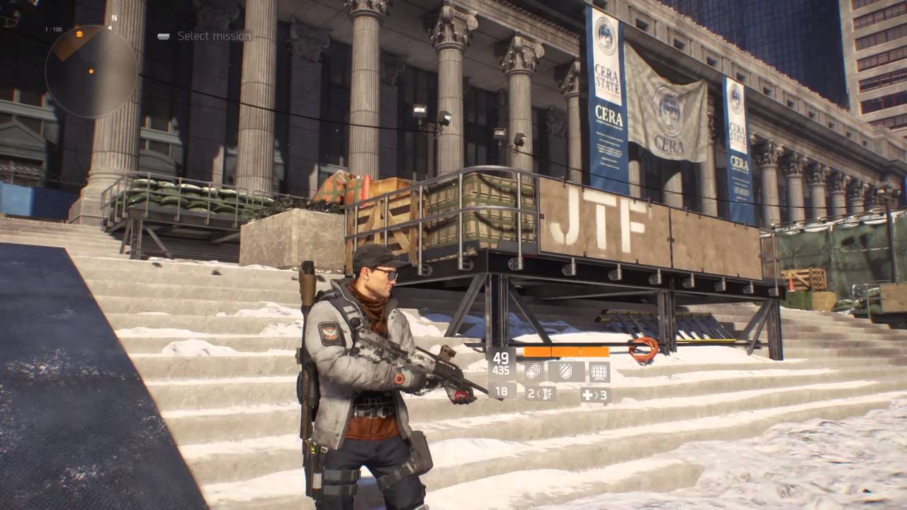 Tom Clancy's The Division: White Shell Jacket - YouTube