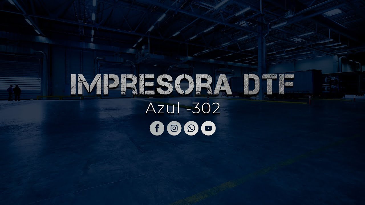 DTF modelo Azul 602 - YouTube