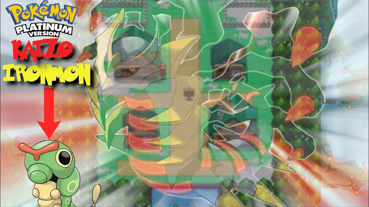 POKEMON PLATNIUM KAIZO IRONMON, over 100 runs !ironmon - YouTube