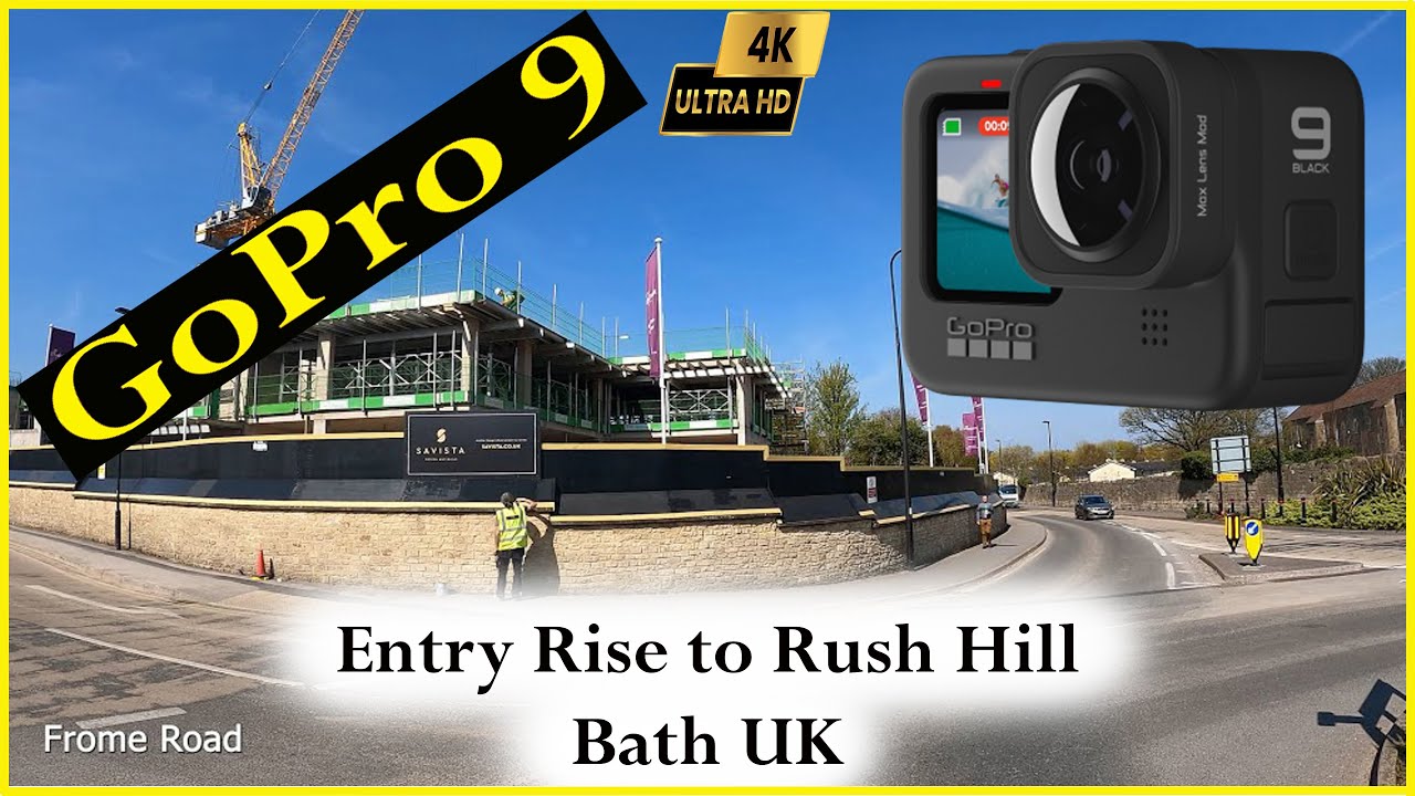 Driving through The Streets of Bath, UK. Entry Rise to Rush Hill - YouTube