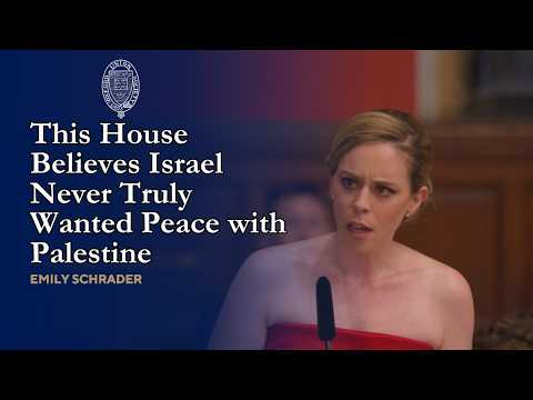 THB Israel Never Truly Wanted Peace with Palestine - Emily Schrader - Opp
