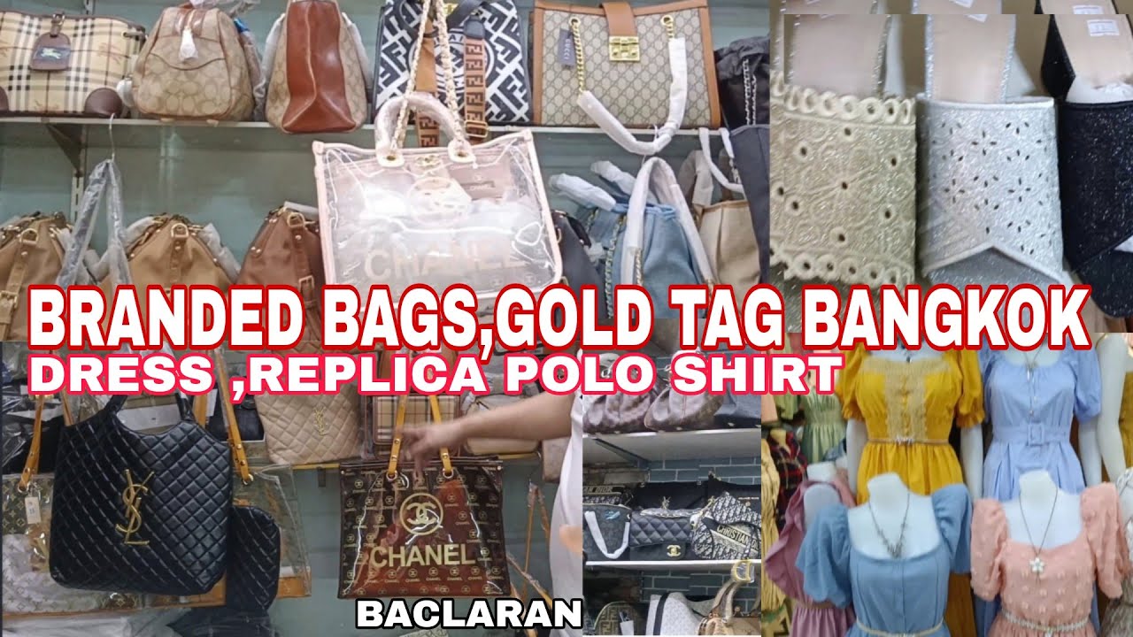 BILIHAN NG MGA BRANDED BAGS, POLO SHIRT,GOLD TAG BANGKOK DRESS MICAR ...