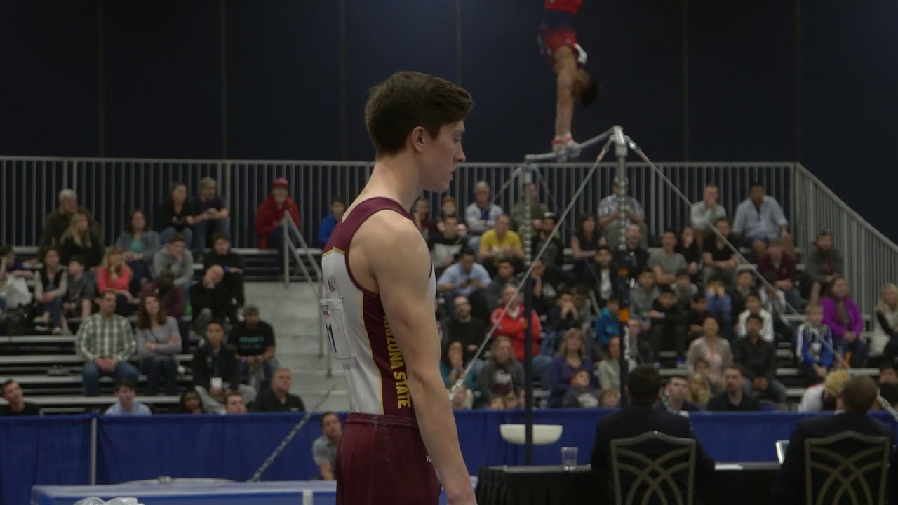 Kirk Malm - Parallel Bars - 2018 Winter Cup - Senior Prelims - YouTube