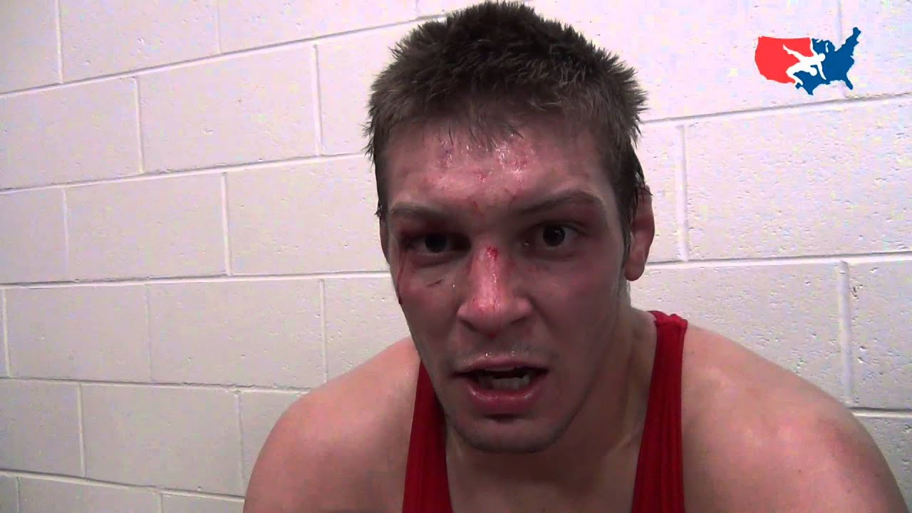 Steve Bosak (Cornell) after taking third at 184 lbs. at 2013 NCAAs ...