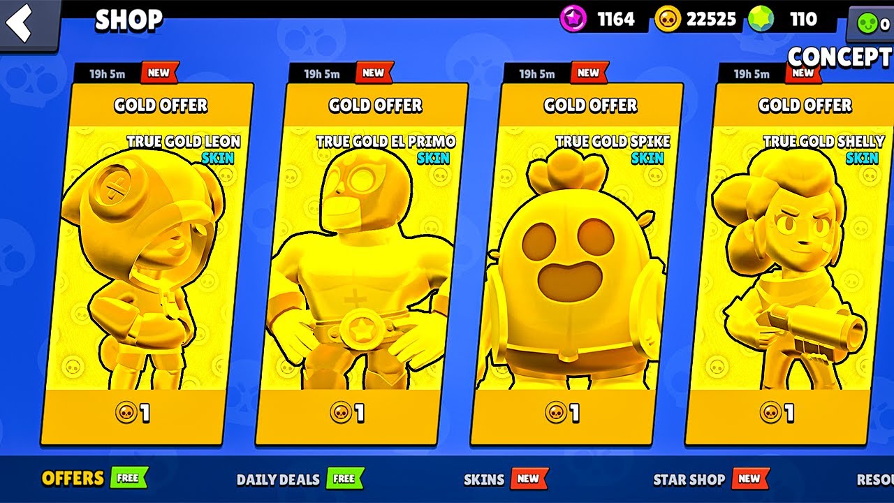 😍 MEGA CURSED SHOP !!!😱😡/Brawl Stars FREE GIFTS and QUEST |Concept ...