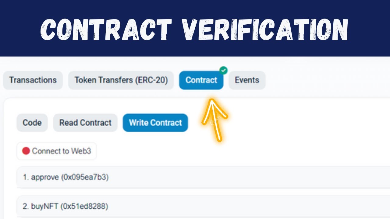 Verify Contract On Etherscan Verify Contract Youtube 3677