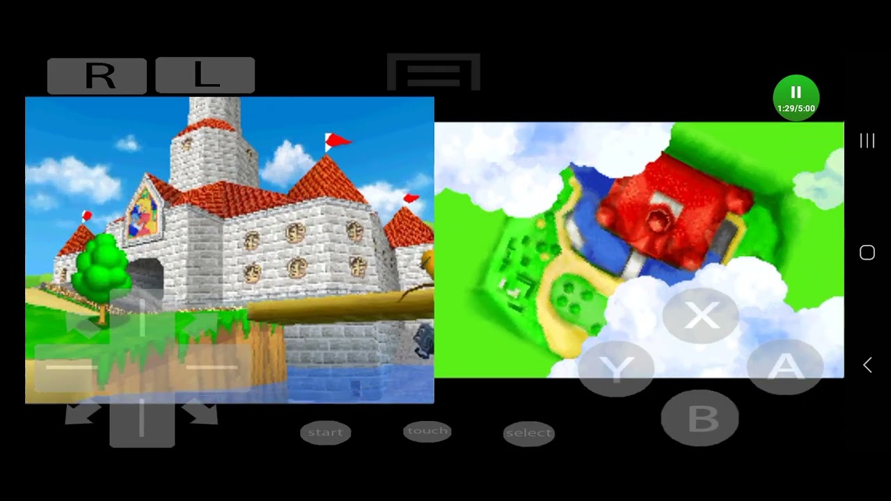 welcome to the first episode of super Mario 64 ds on a (DS emulator ...