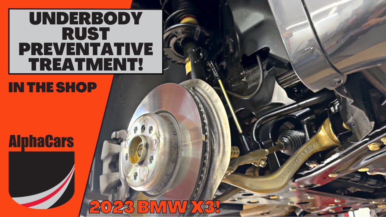 Underbody Rust Protection on a NEW 2023 BMW X3! Save Your Vehicle From ...