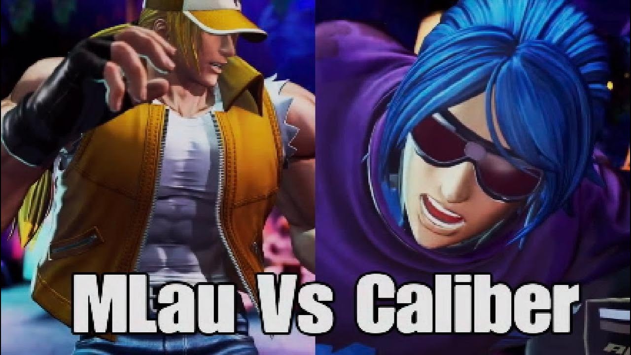 The King of Fighters XV Mlau (Ryo Terry Khronen) Vs Caliberinfinite (K ...