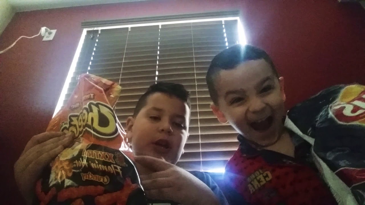 Chips challenge with brother - YouTube