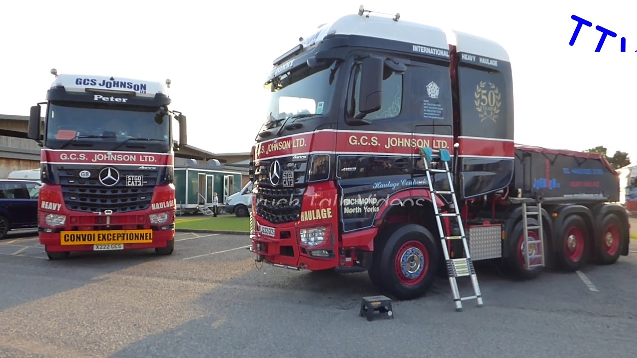 Preview Of The Thirsk Truck Gathering 2019 - YouTube