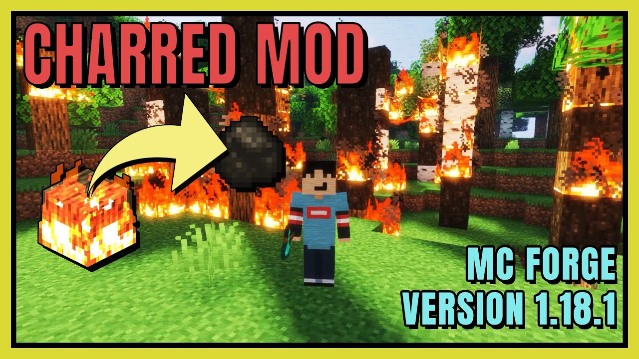 This Mod Lets You Burn Trees For Charcoal - Minecraft Forge 1.18.1 ...