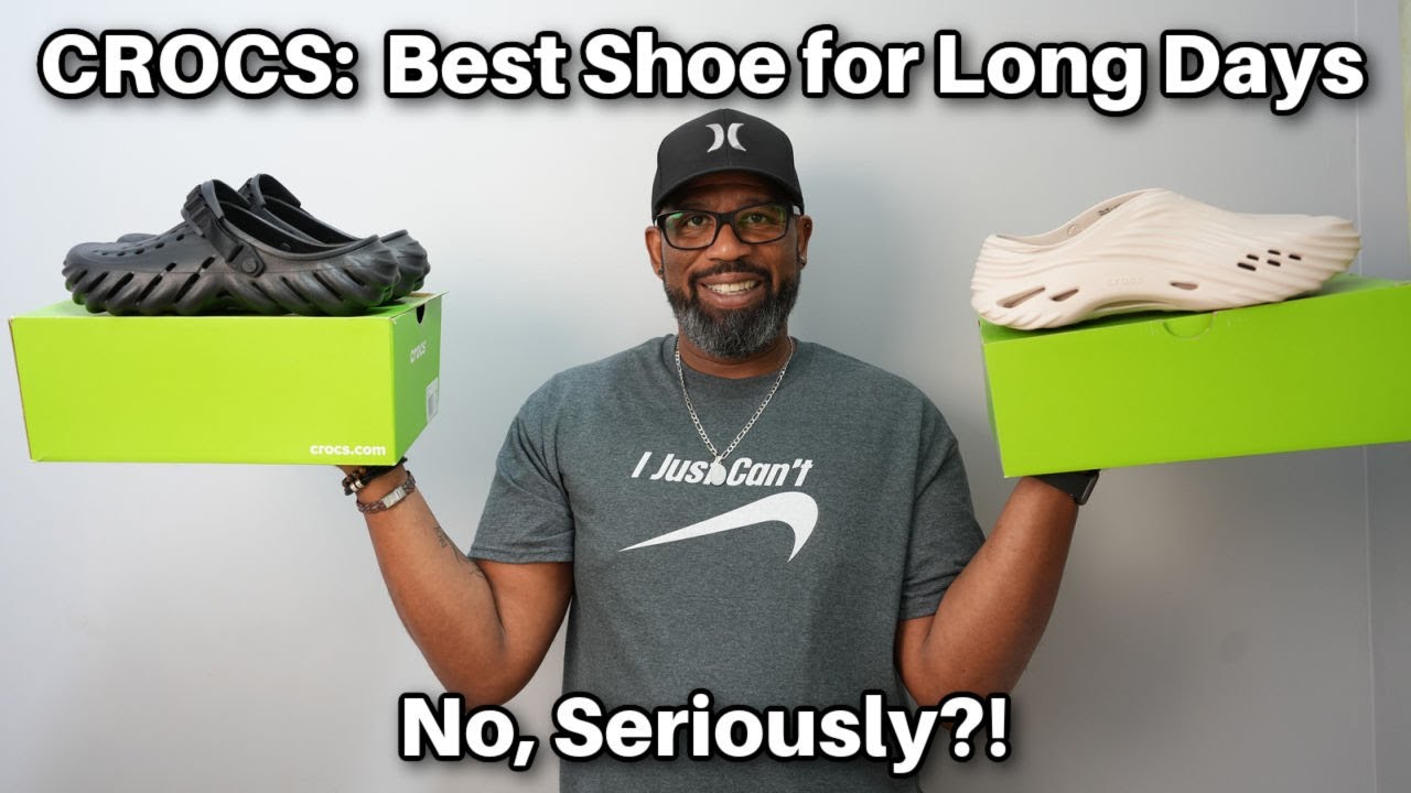 Crocs Echo Clogs: Most Comfortable Crocs Shoe - YouTube