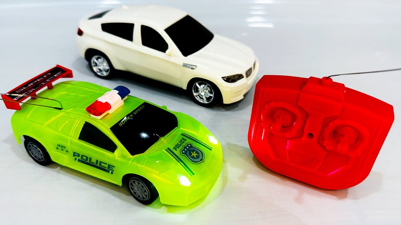 Police CAR Unboxing | 4 Function Remote Control Car | Remote Control ...