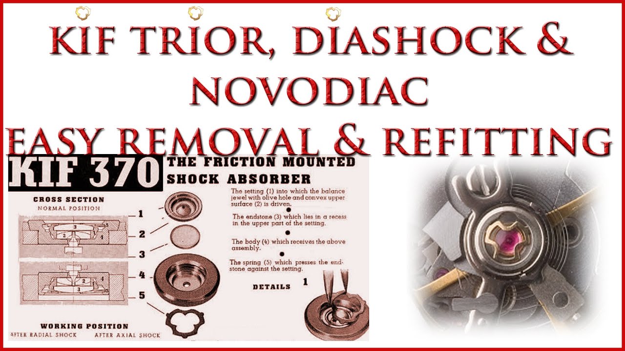 KIF Trior, Diashock & Novodiac Springs, Easy DIY Removal ...